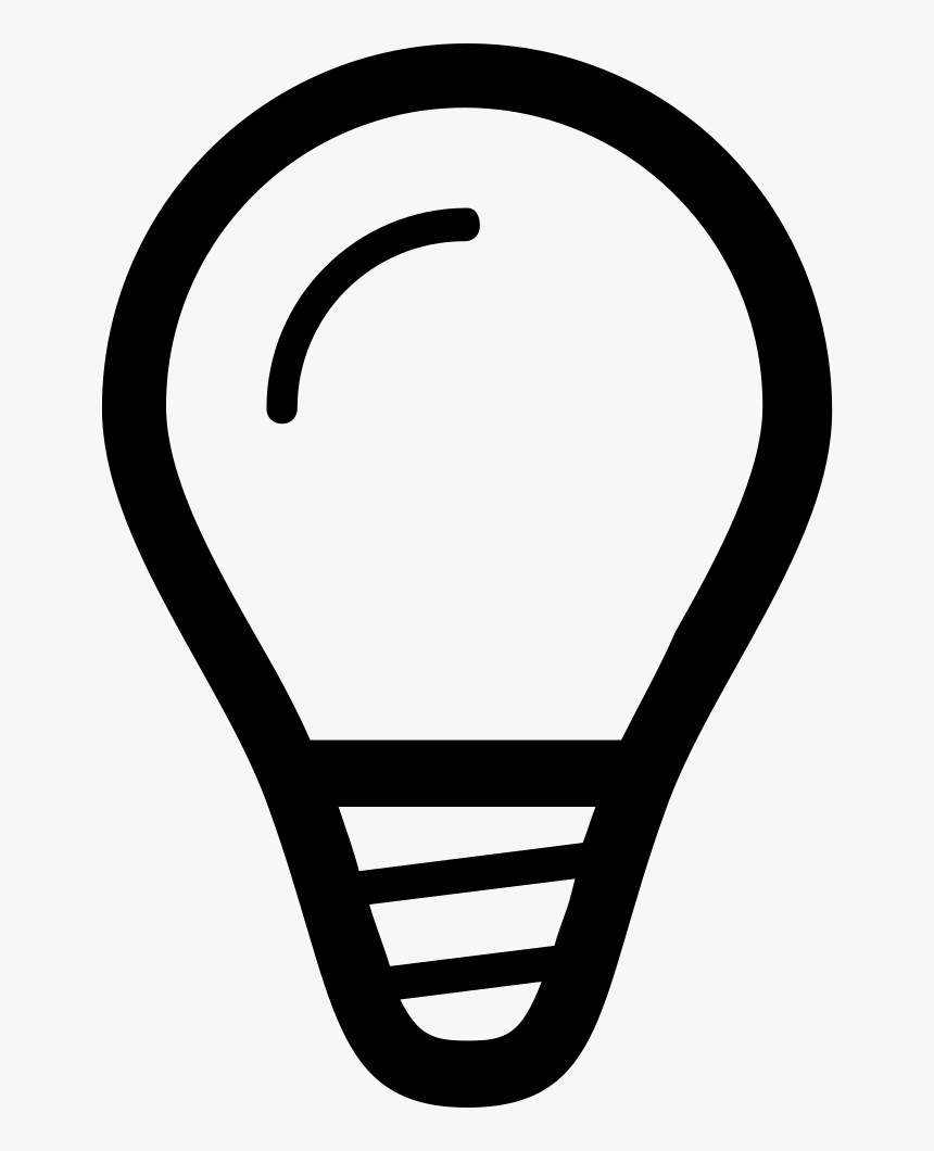 Light Bulb - Icon, HD Png Download , Transparent Png Image - PNGitem