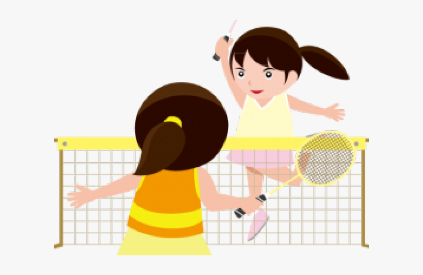 Clip Art Images Of Badminton , Png Download - Clip Art Of Badminton ...