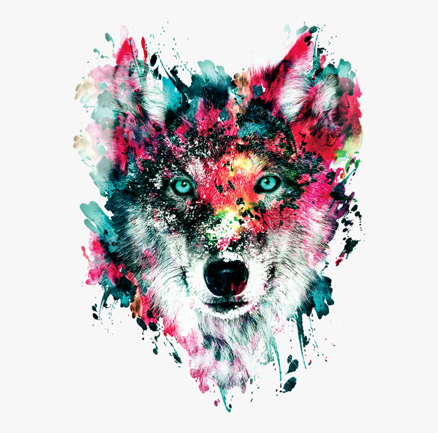 T Shirt Wolf Design, HD Png Download , Transparent Png Image - PNGitem