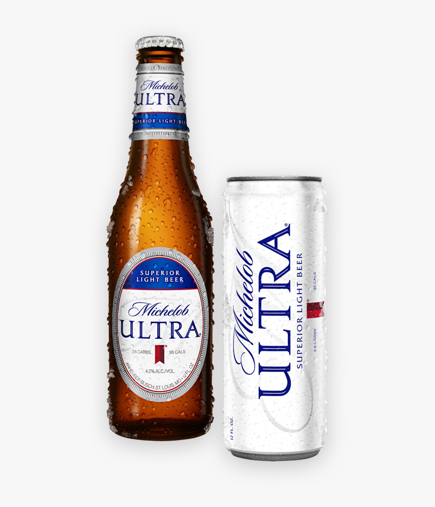 Michelob Ultra - Michelob Ultra 12 Oz Bottle, HD Png Download ...