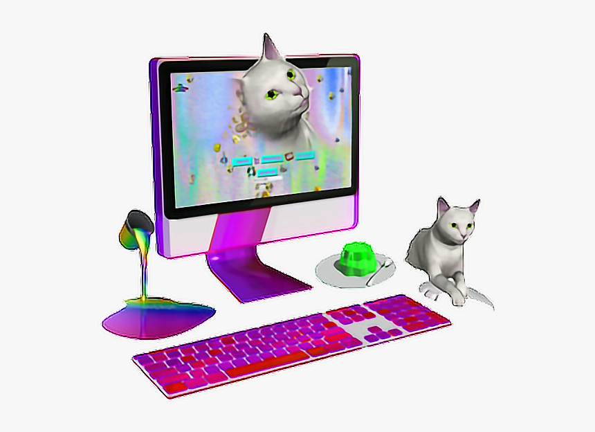 #vaporwave #aesthetic #computer #cats - Vaporwave Aesthetic Vaporwave ...