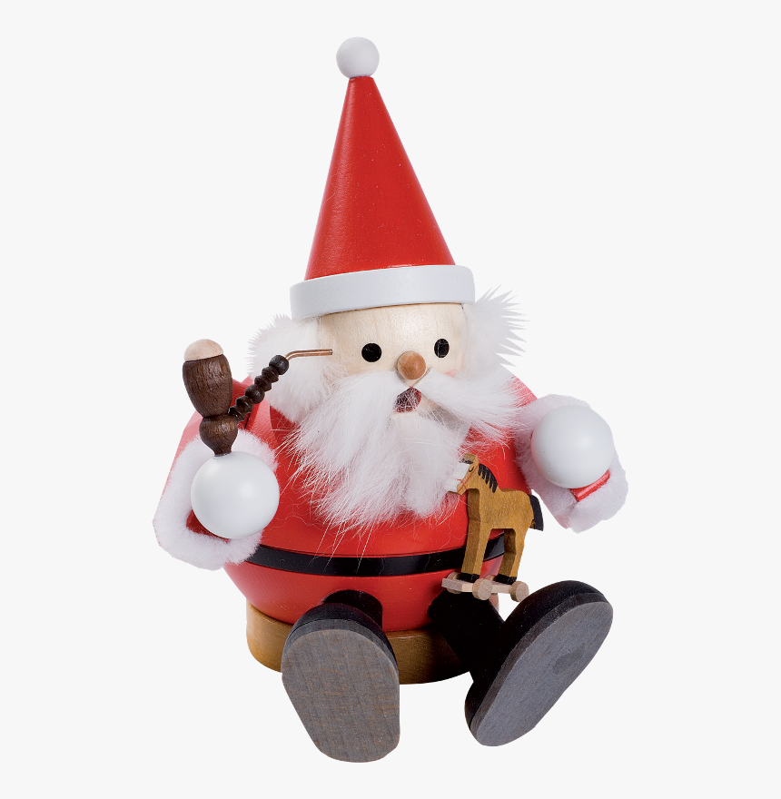 Santa Claus, Incense Smoker - Germany Small Santa Smoker, HD Png ...