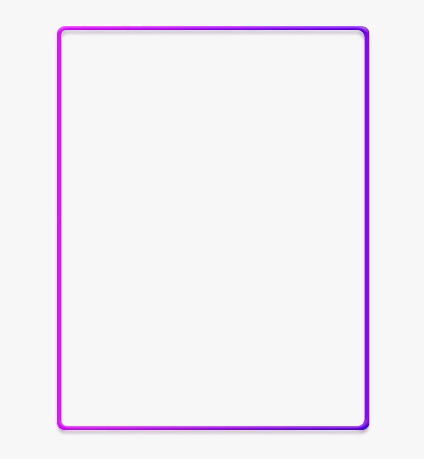 Purple Frame Png - Electric Blue, Transparent Png , Transparent Png ...
