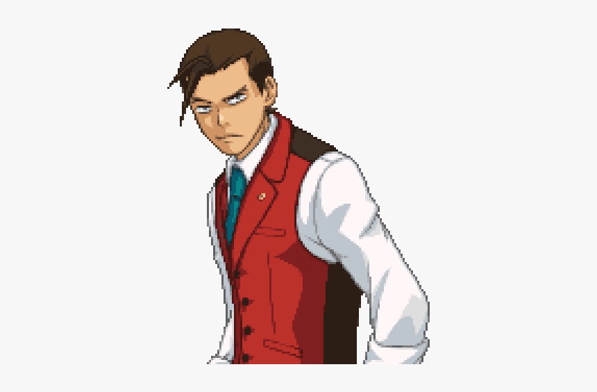 Sprites And Such By - Ace Attorney Apollo Gif, HD Png Download ...