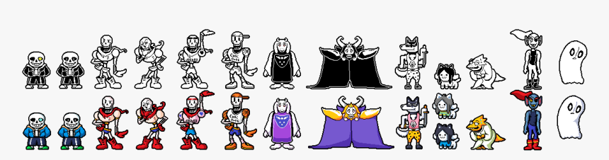 Toriel Colored Sprite Png, Transparent Png , Transparent Png Image ...