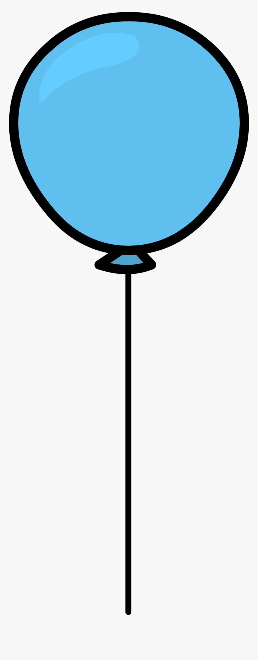 Blue Balloon Sprite, HD Png Download , Transparent Png Image - PNGitem