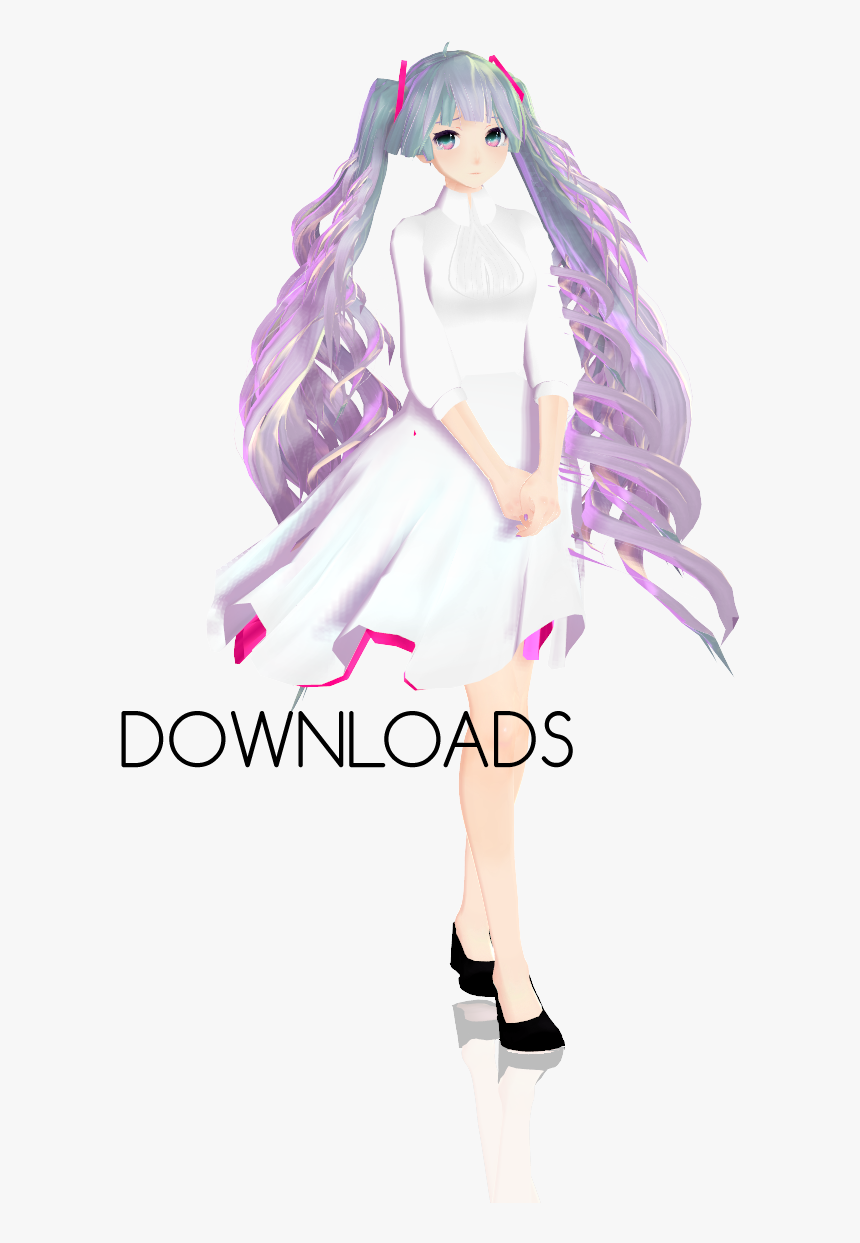 Mmd Model Cute Tda Miku, HD Png Download , Transparent Png Image - PNGitem