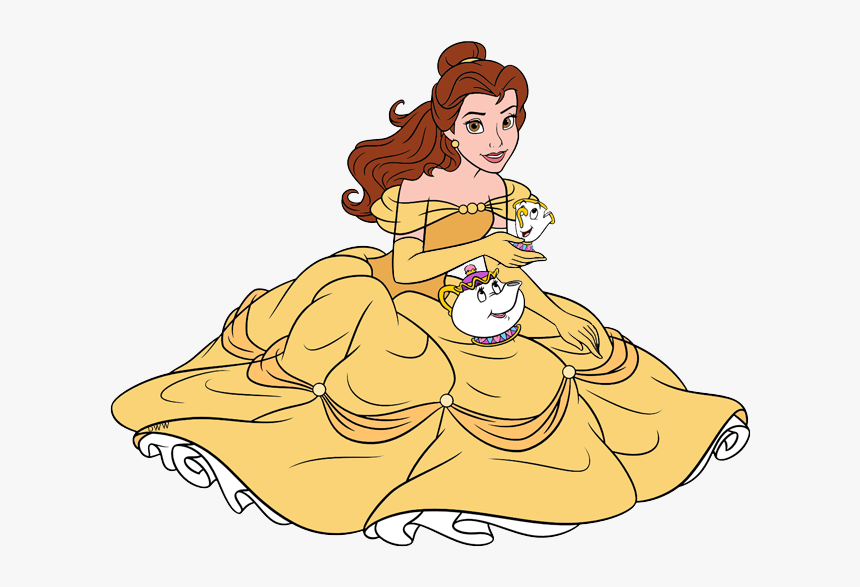 Clipart Belle And Chip, HD Png Download , Transparent Png Image - PNGitem