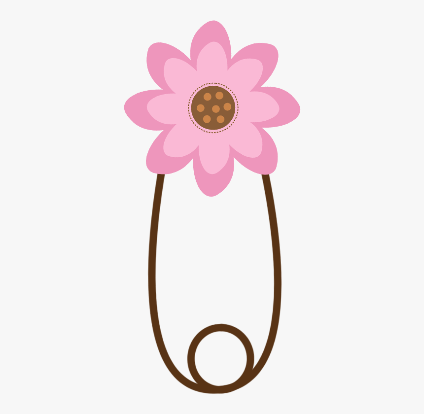 Pink Safety Pin Clipart