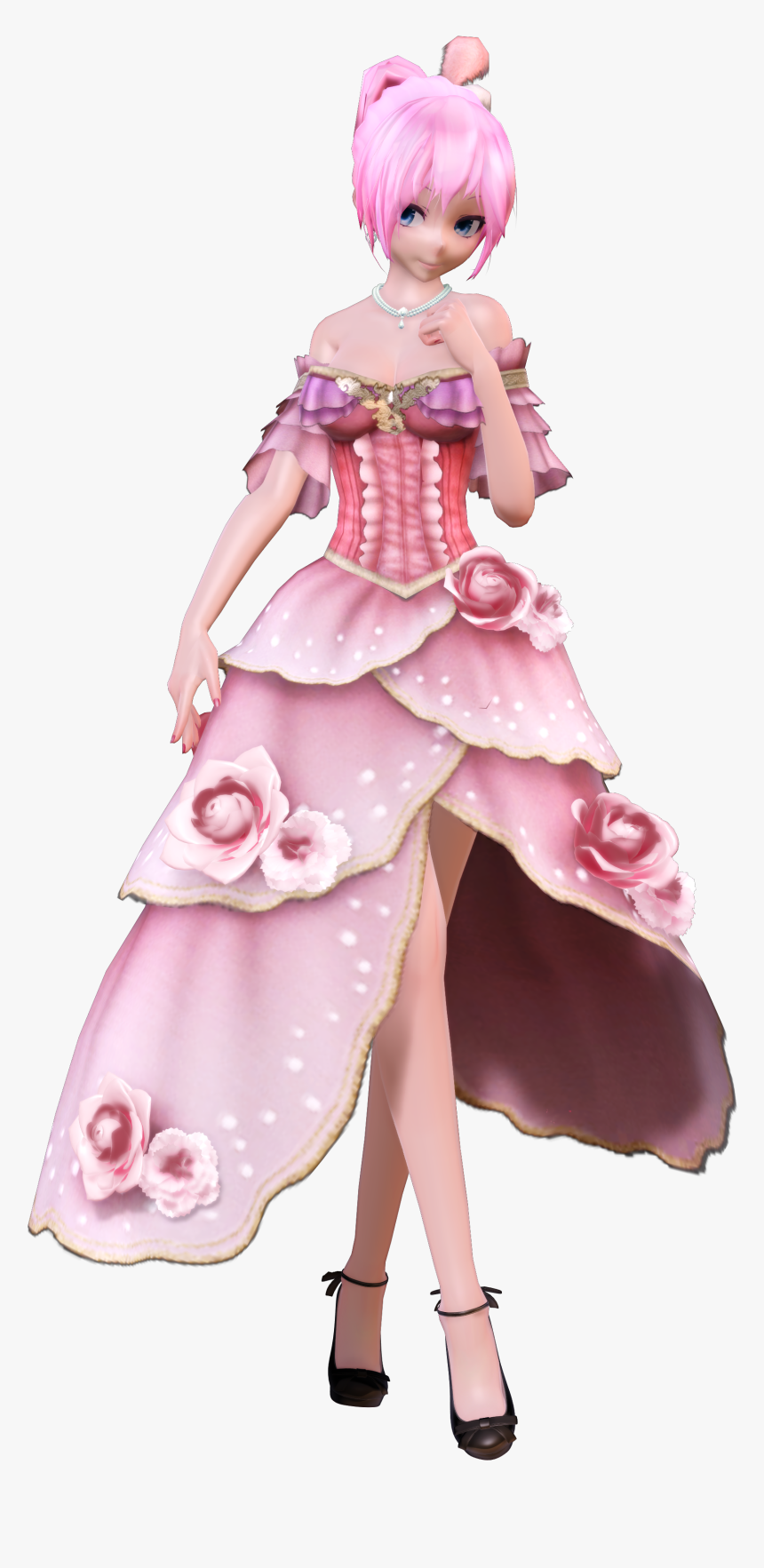 Mmd Luka Dress, HD Png Download , Transparent Png Image - PNGitem
