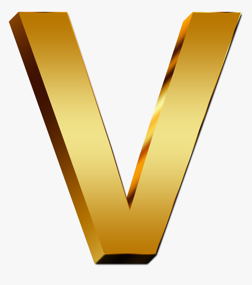 Golden V Png, Transparent Png , Transparent Png Image - PNGitem