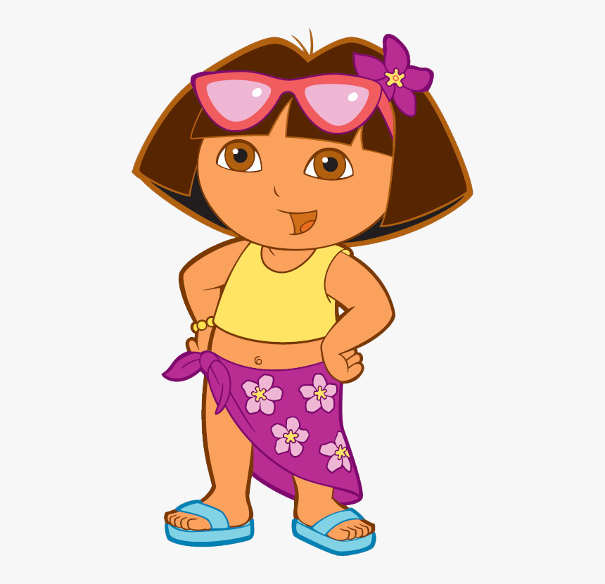 Dora The Explorer Hawaii, HD Png Download , Transparent Png Image - PNGitem