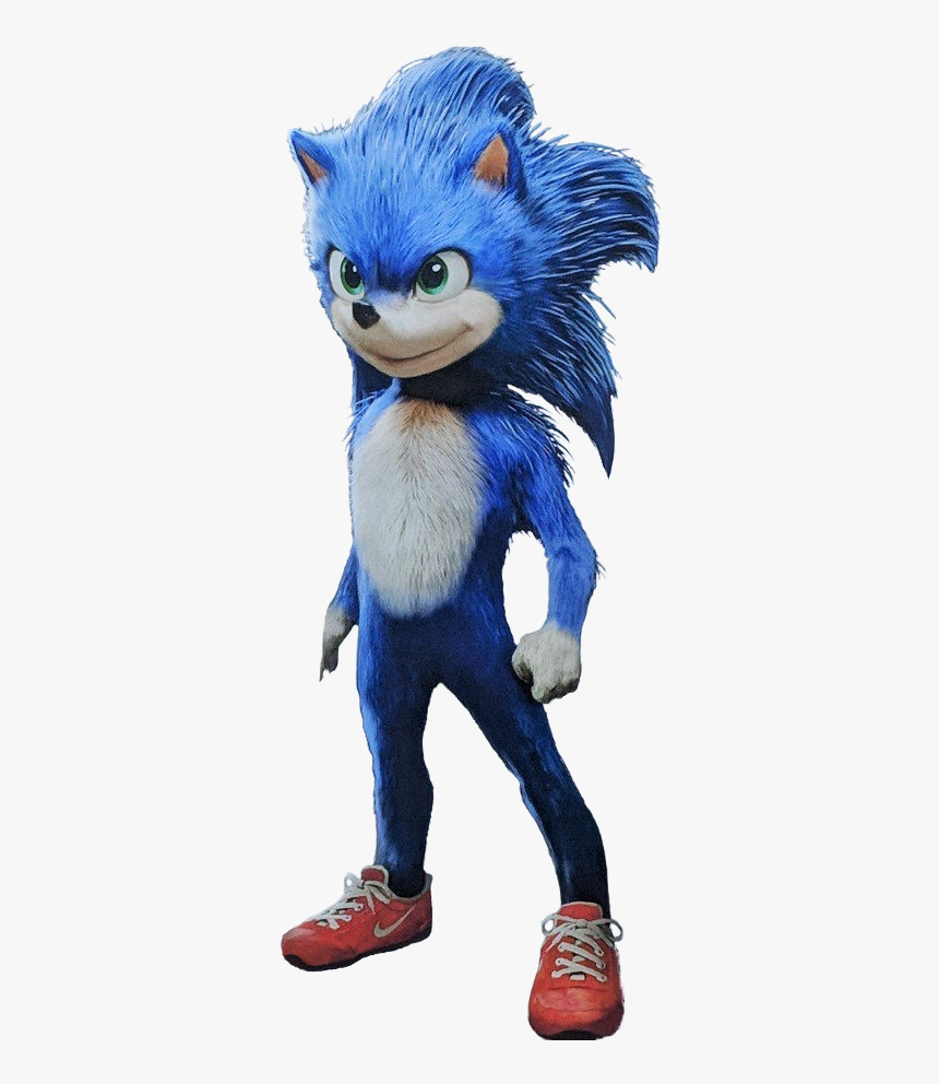 Sonic The Hedgehog Movie Design, HD Png Download , Transparent Png ...