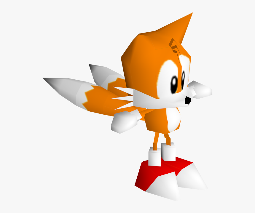 7938 - Sonic R Tails Model, HD Png Download , Transparent Png Image ...