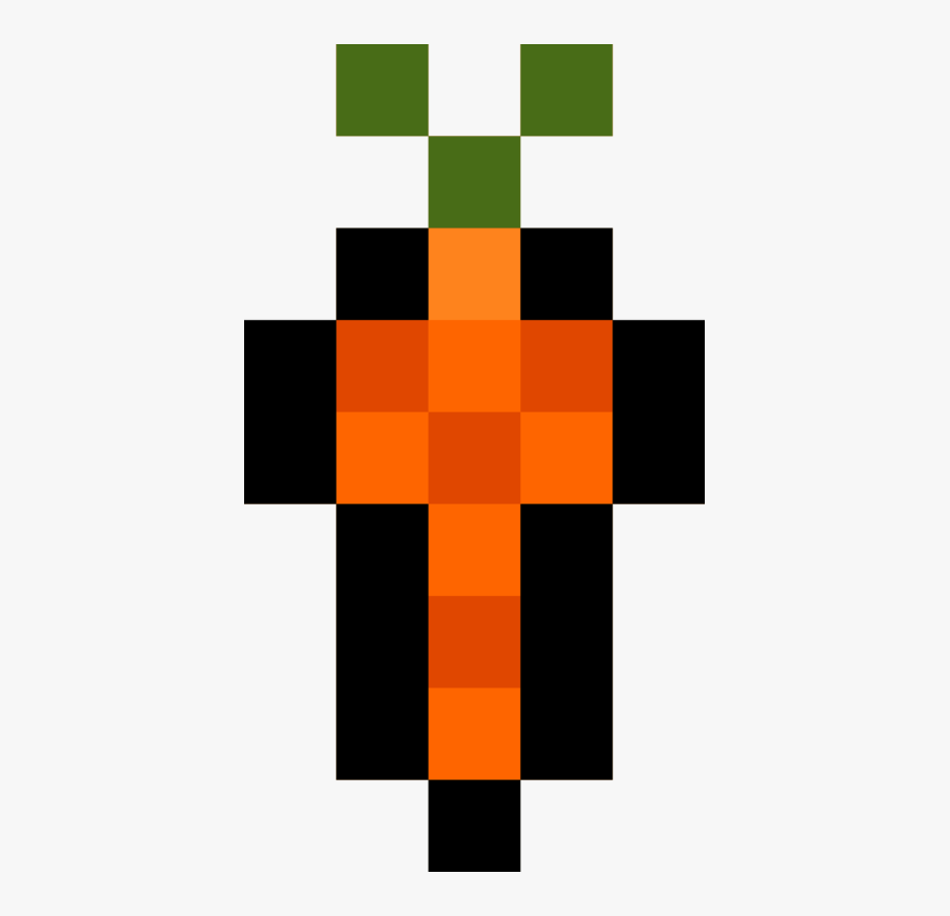 Transparent 8 Bit Clipart - Small Pixel Art Carrot, HD Png Download ...