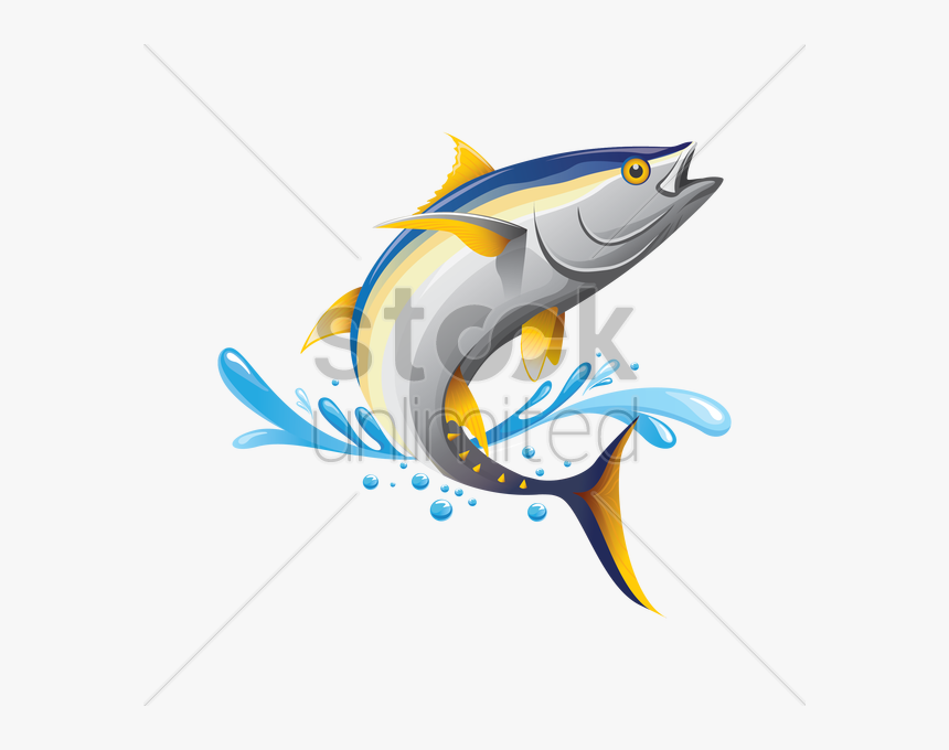 Free Tuna Fish Vector Image - Tuna Fish Vector, HD Png Download ...