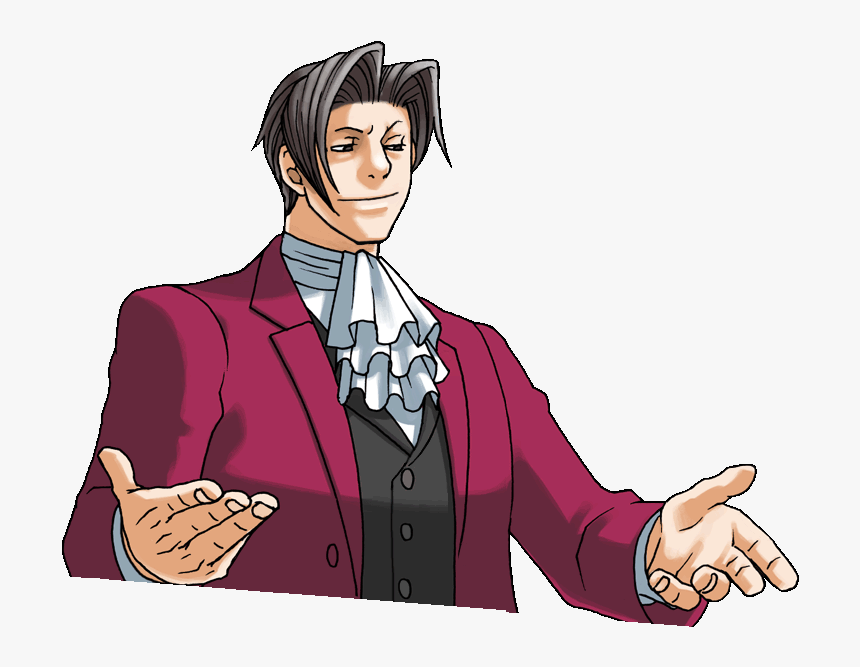 Sticker Other Ace Attorney Benjamin Hunter Reiji Mitsurugi - Phoenix ...