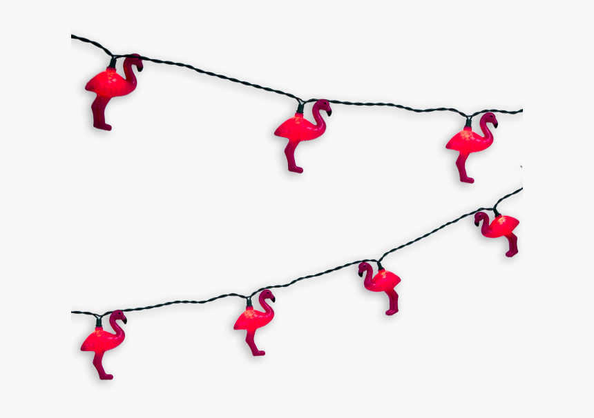 Flamingo String Lights, HD Png Download , Transparent Png Image - PNGitem