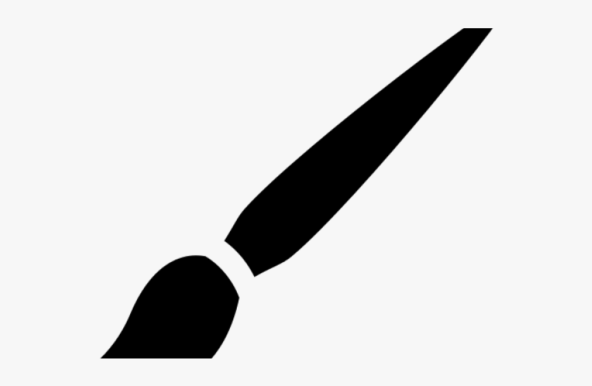 Paint Brush Clipart Art Class - Paint Brush Icon Transparent, HD Png ...