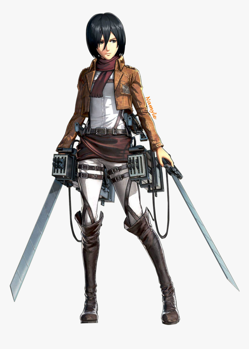 Mikasa Ackerman By Namyle On Deviantart - Transparent Mikasa Ackerman ...