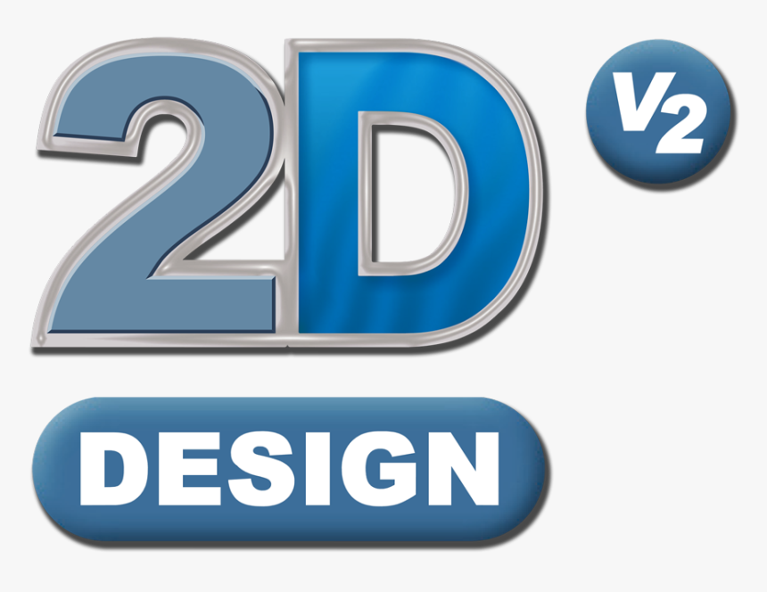 2d Design V2 Logo, HD Png Download , Transparent Png Image - PNGitem