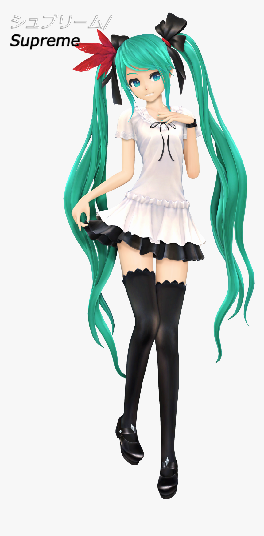 Hatsune Miku World Is Mine Outfit, HD Png Download , Transparent Png ...