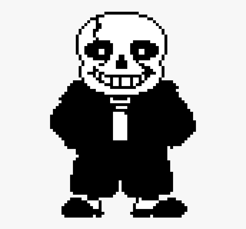 Sans From Undertale Pixel, HD Png Download , Transparent Png Image ...