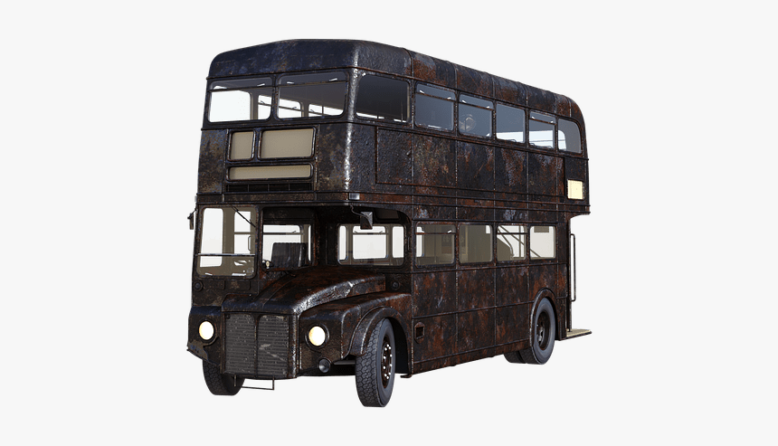 London Bus Rusty - Bus Png, Transparent Png , Transparent Png Image ...