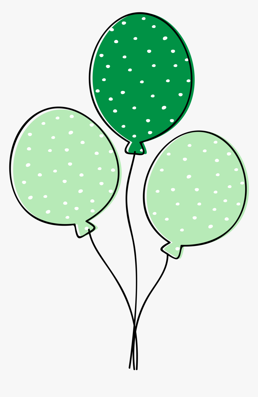 Green Balloon Clipart