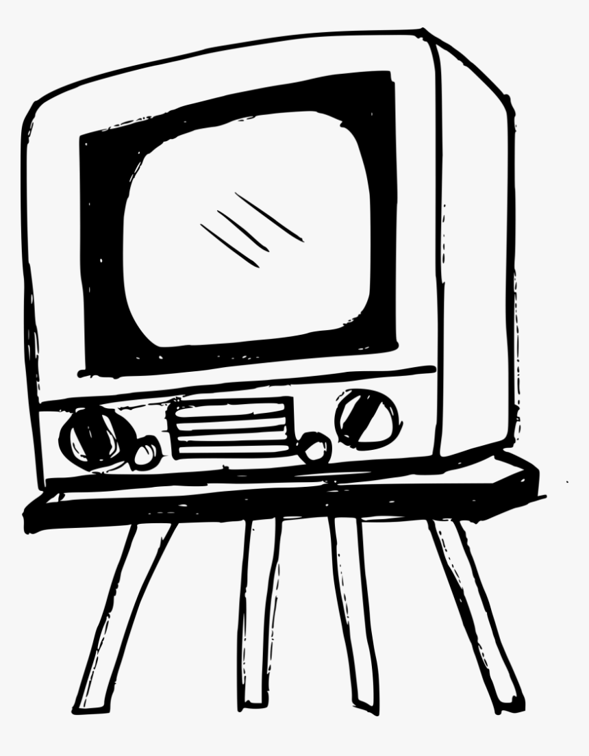 Television Drawing Png, Transparent Png , Transparent Png Image - PNGitem