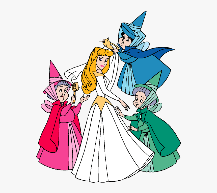 Top 97 Dumbo Clip Art - Princess Aurora And Fairies, HD Png Download ...