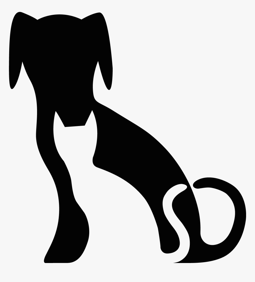 Pet A Cat Clipart Clip Art Black And White Library - Clipart Dog And ...