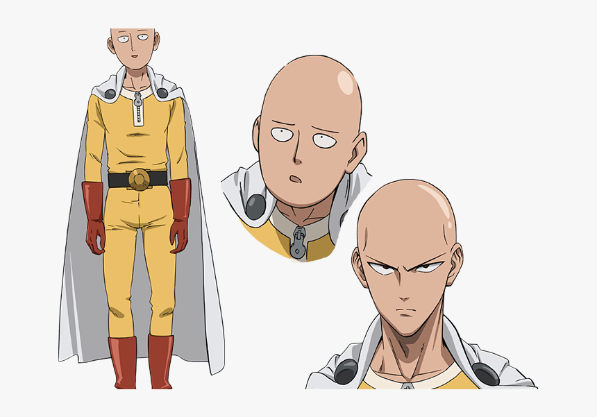 One Punch Man Characters Saitama , Png Download - One Punch Man ...