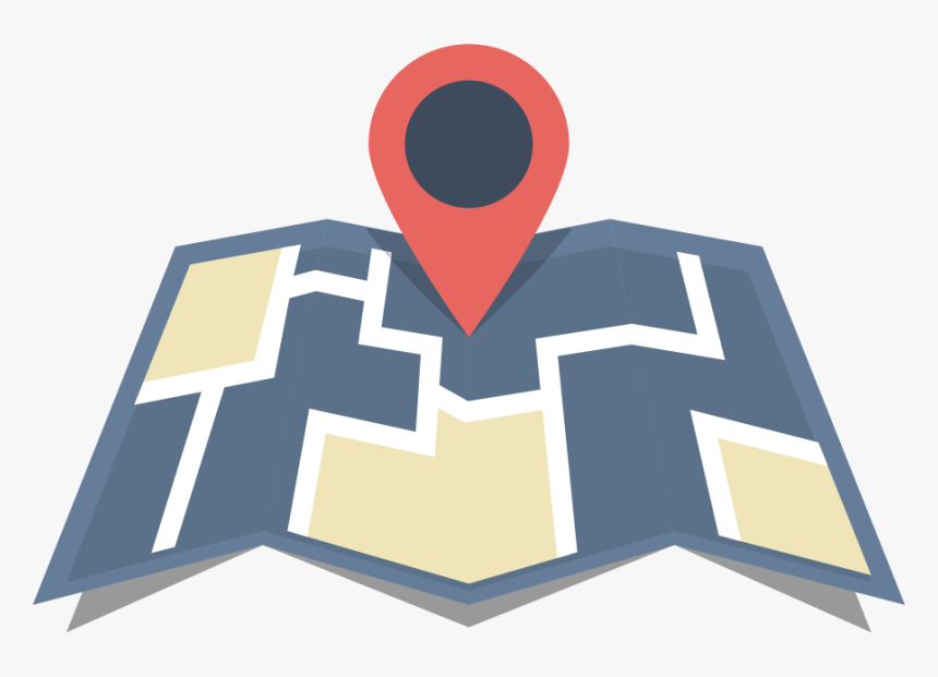 Location On A Map - Illustration, HD Png Download , Transparent Png ...