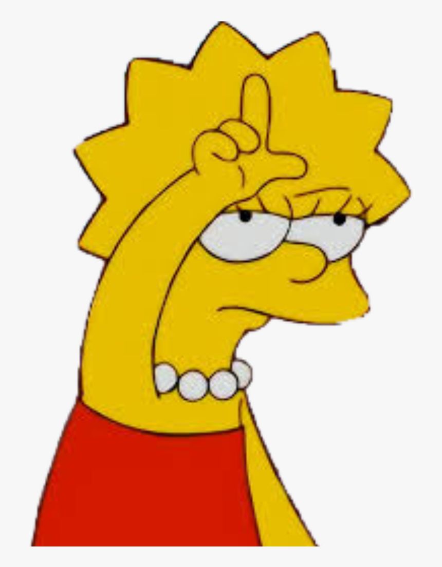 #simpsons #lisa #yellow #loser #freetoedit - Lisa Simpson Png ...