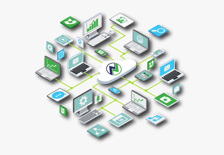 Cloud Computing Services Provider - Enterprise Computing Services Icon ...