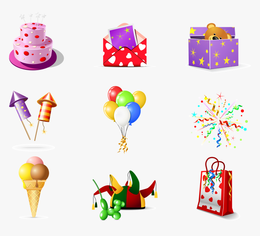 Birthday Symbols, HD Png Download , Transparent Png Image - PNGitem