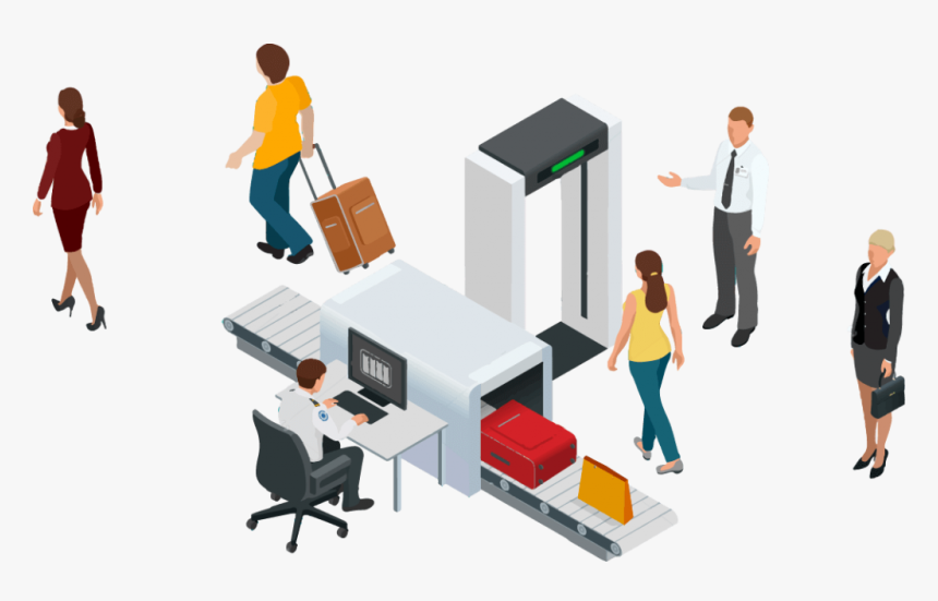 Airport Security Clip Art