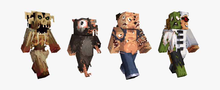 Minecraft From The Shadows Skin Pack, HD Png Download , Transparent Png ...