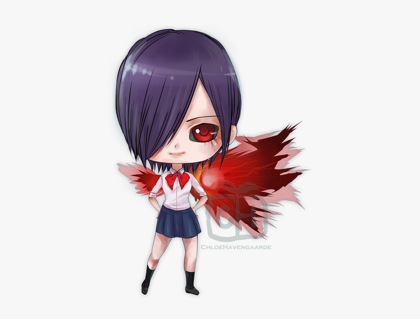 Touka Chibi Tokyo Ghoul, HD Png Download , Transparent Png Image - PNGitem