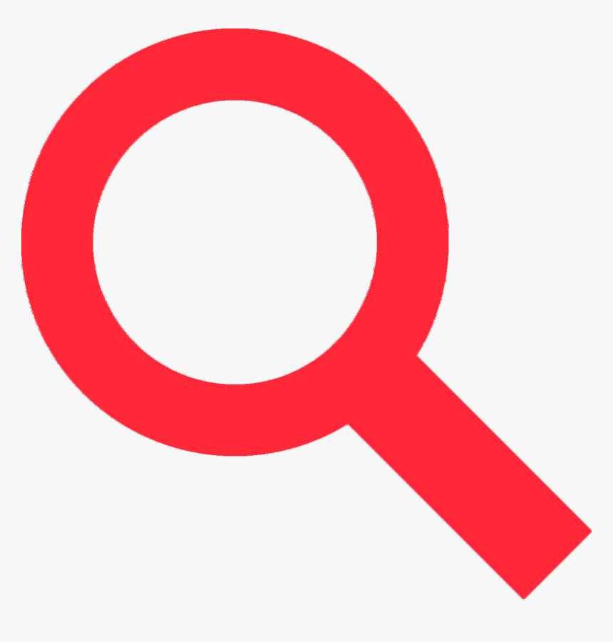 Red Search Symbol Png, Transparent Png , Transparent Png Image - PNGitem