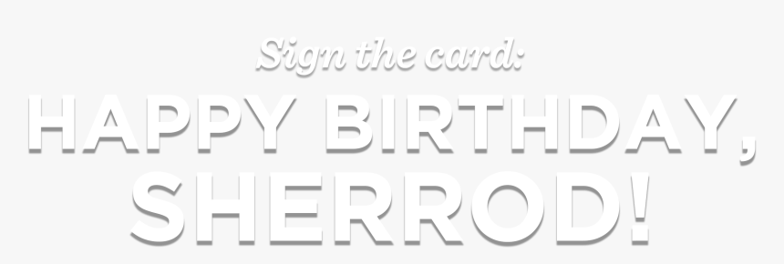 Sign The Card - Poster, HD Png Download , Transparent Png Image - PNGitem