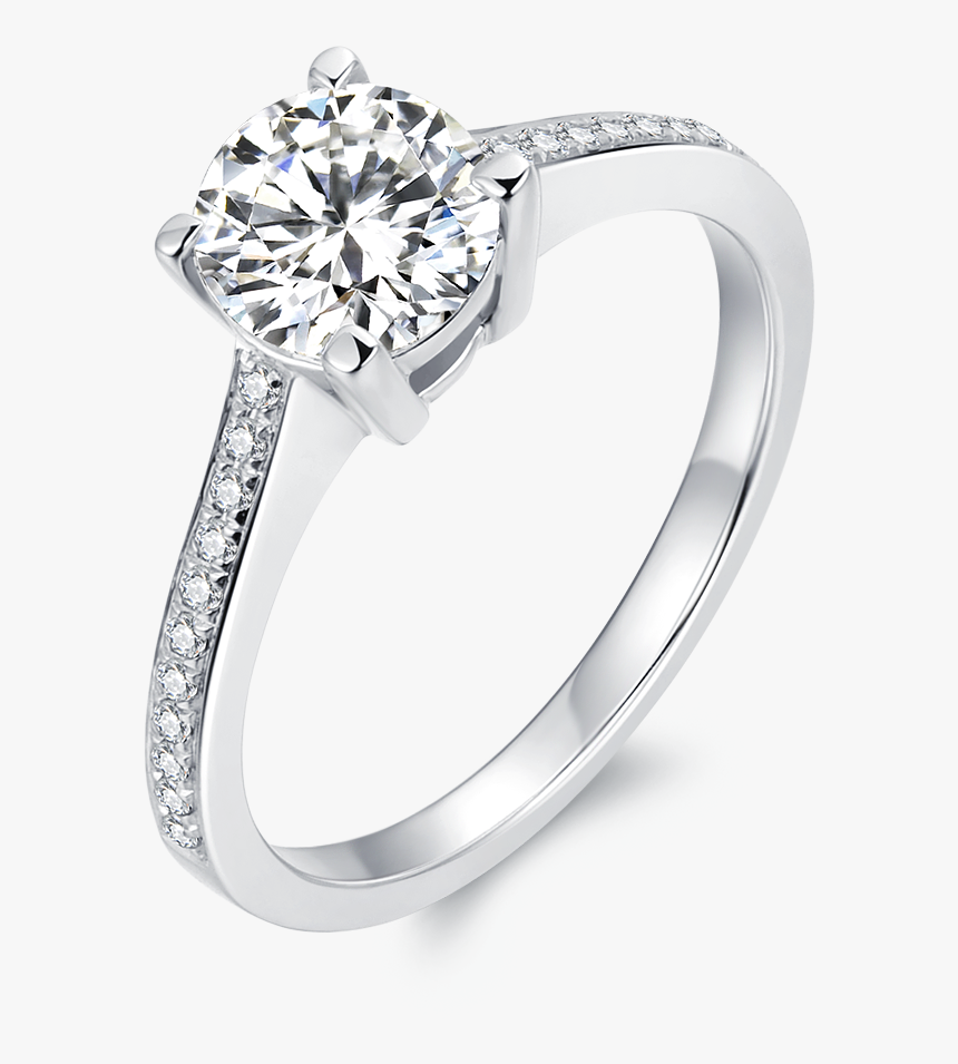 Basic Engagement Ring, HD Png Download , Transparent Png Image - PNGitem