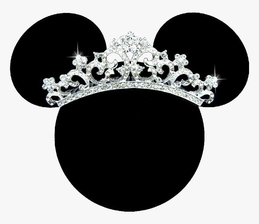 Black Mickey Head Clipart Images Pictures - Minnie Mouse Head With ...