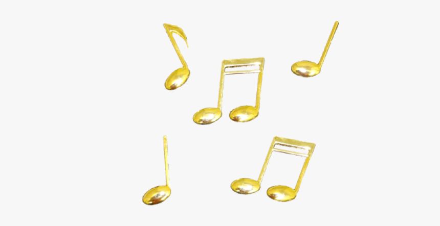 Music Notes Gold Transparent, HD Png Download , Transparent Png Image ...