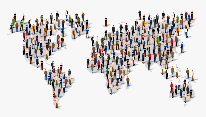 People Making Map, HD Png Download , Transparent Png Image - PNGitem