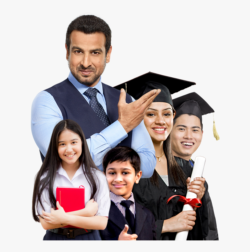 The Great India Education Fair Style - Graduation, HD Png Download ...