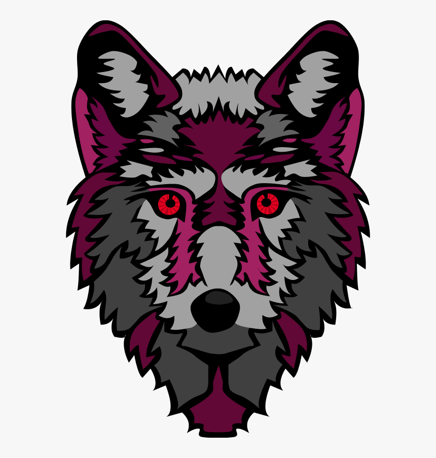 Transparent Wolf Vector Png - Purple Wolf Png, Png Download ...