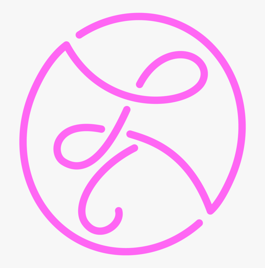 Lola Torch Logomark Neon Purple Pink - Circle, HD Png Download ...