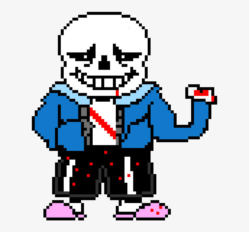 Sans Pixel Art, HD Png Download , Transparent Png Image - PNGitem